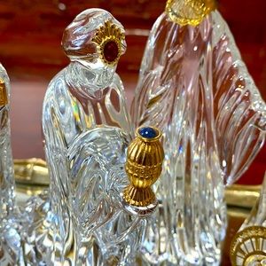 Gorham | Holiday | Copy Gorham Crystal Nativity Set | Poshmark